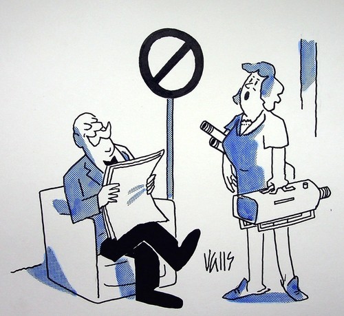 Humor - Press Guy VALLS: Leave me alone, Original signed drawing | eBay