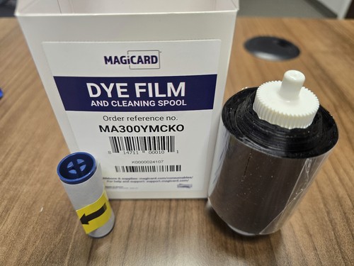 Magicard Dye Film and Cleaning Spool MA300YMCKO New but Opened | eBay