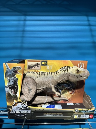Jurassic Park World Hunt 'N Chomp Tyrannosaurus Rex Dino Trackers ...