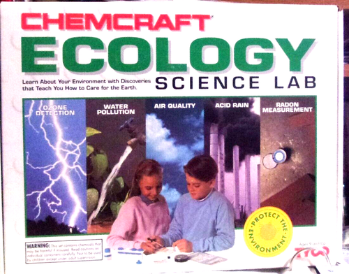 Vintage 1990 Tyco ChemCraft ECOLOGY Science Lab NEW | eBay