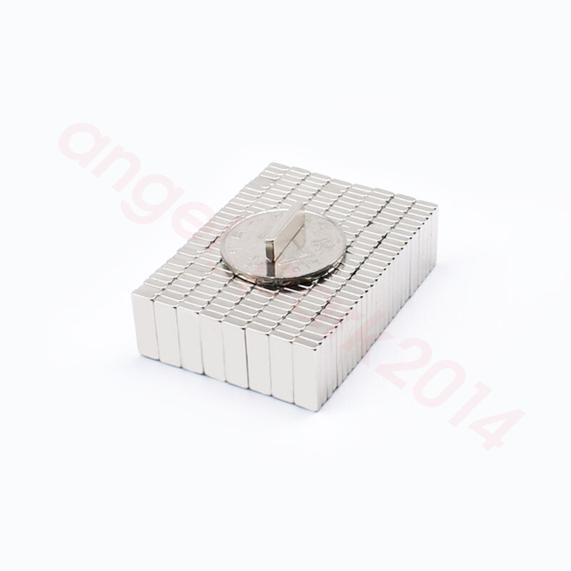 Wholesale 15x5x2mm block rare earth neodymium permanent super strong ...