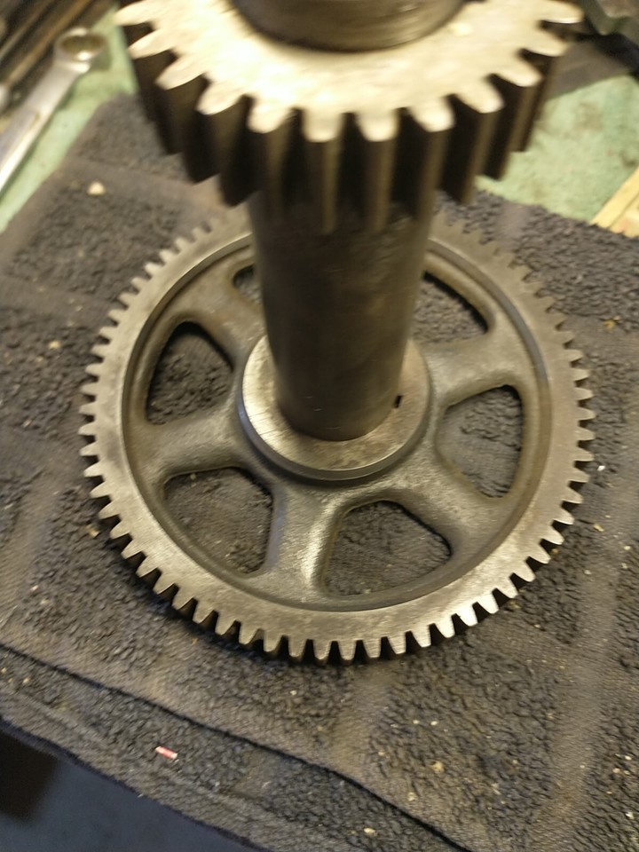 Vintage Logan 10" Lathe Model 820 Back Gear Assembly ONE BROKEN TOOTH ...