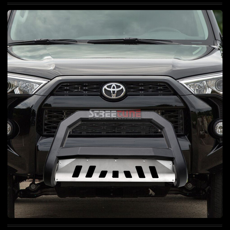 For 10-23 Toyota 4Runner Matte Black Avt Bull Bar Bumper Grill Grille ...