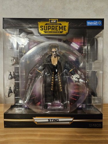Sting AEW Unrivaled Supreme Collection Action Figure Walmart Exclusive ...