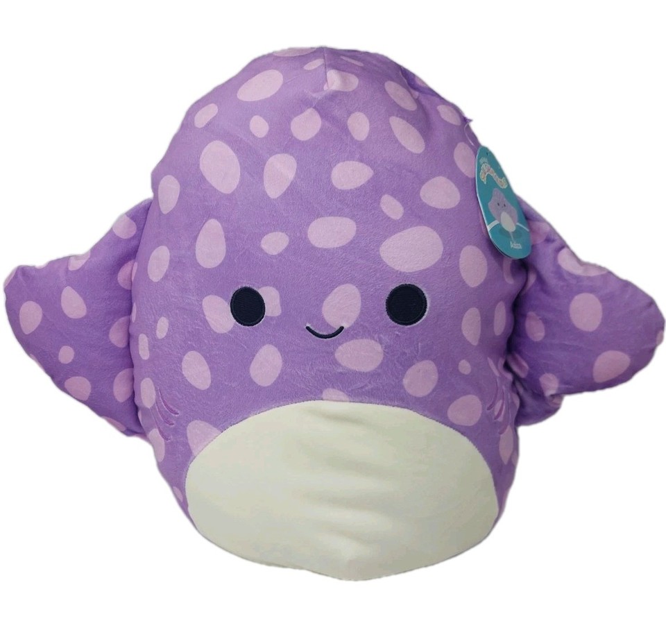Squishmallows: AZIZA the Spotted Stingray 14" Plush Stuffed Toy ...