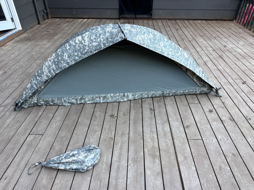 ICS Improved Combat Shelter 1 Man Tent ACU camo | eBay