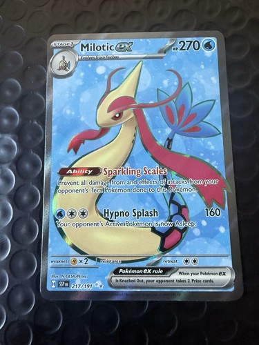Pokemon Card Milotic ex 217/191 Surging Sparks Hyper Rare Near Mint | eBay