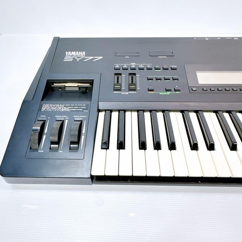 YAMAHA SY77 Rare Vintage Synthesizer with Hard Case | eBay