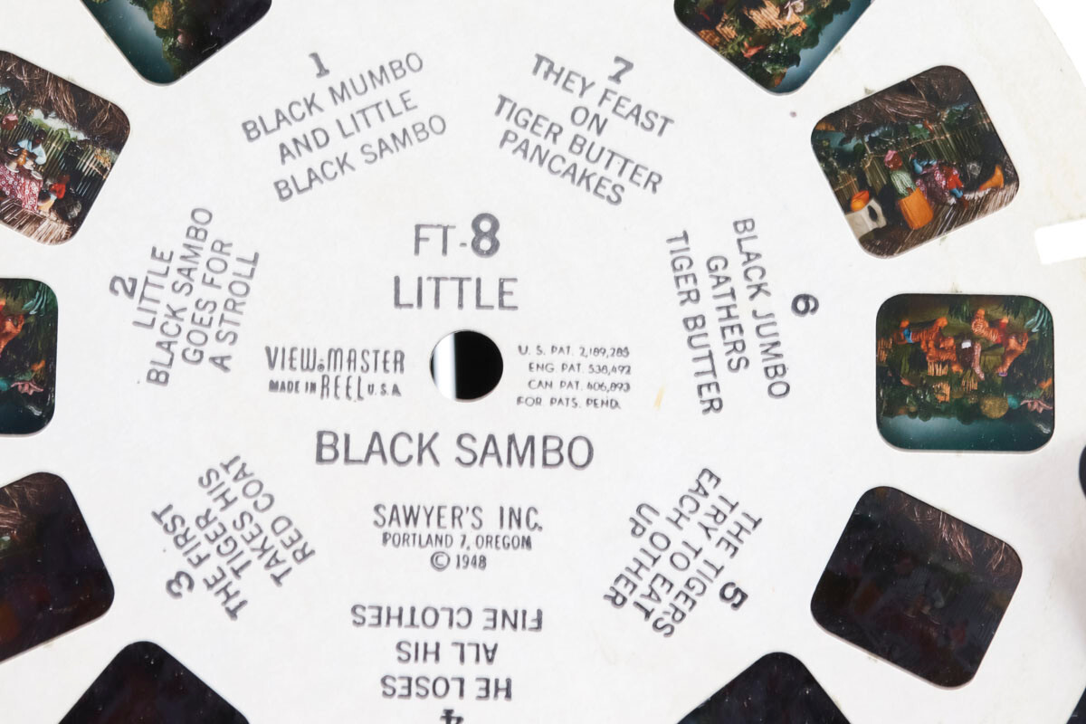 Little Black Sambo View-Master Reel FT-8 1948 | eBay