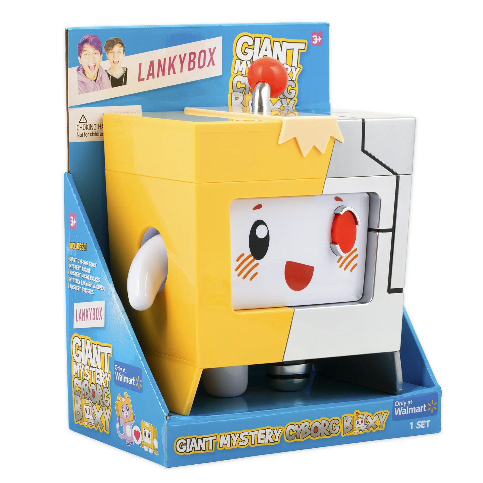 LankyBox Giant Cyborg Mystery Boxy Official Lankybox Merch | eBay