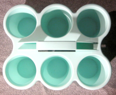 Creatology - 6 Cup Organizer / Caddy w/Handle - Soft Green | eBay