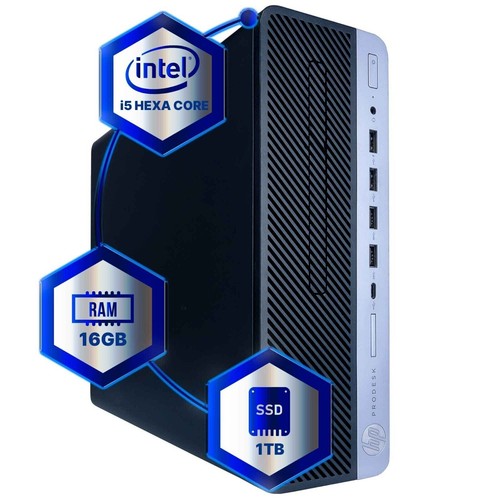 HP 600G4 Intel Hexa-Core i5 Desktop 16GB 1TB SSD Windows 11 Pro | eBay