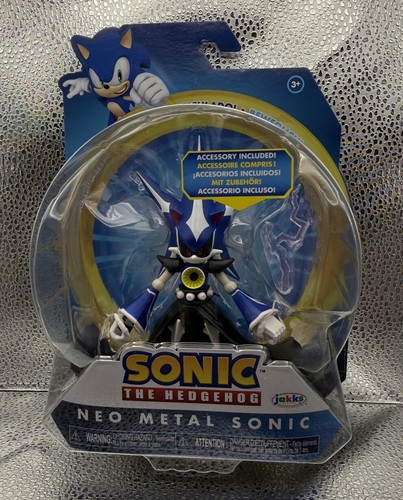 Sonic The Hedgehog NEO METAL SONIC 4" Action Figure With Electric Wand ...