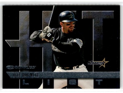 1997 Donruss Hit List Jeff Bagwell Houston Astros #409 | eBay