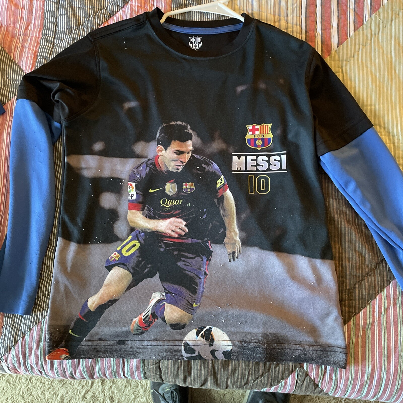 Lionel Messi FCB Official merchandise - Size Youth XL… - Gem