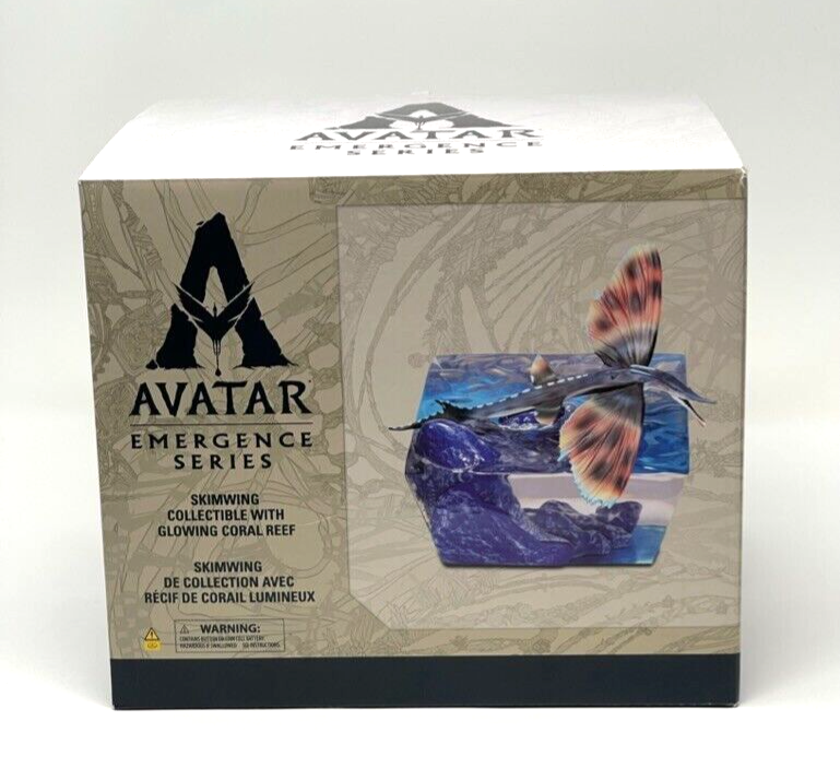 Avatar Skimwing Glowing Coral Reef Figurine Collectable Emergence Disney Parks | eBay