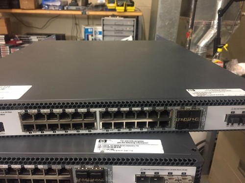 J9264A HP J9264A Procurve 6600-24G-4XG 28P Switch no power supplies | eBay