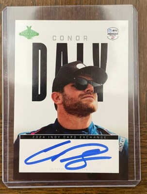 2024 Parkside IndyCar Conor Daly IndyExchange Special Signed Card | eBay