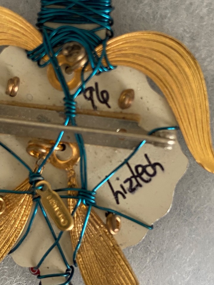 Liztech Signed Turtle Brooch Pin 1996 | eBay