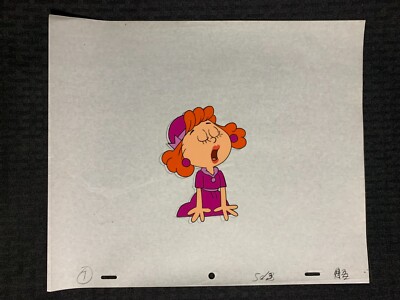 HEY CULLIGAN MAN Commercial 12.5x10.5" Animation Cel - Cartoon Woman ...