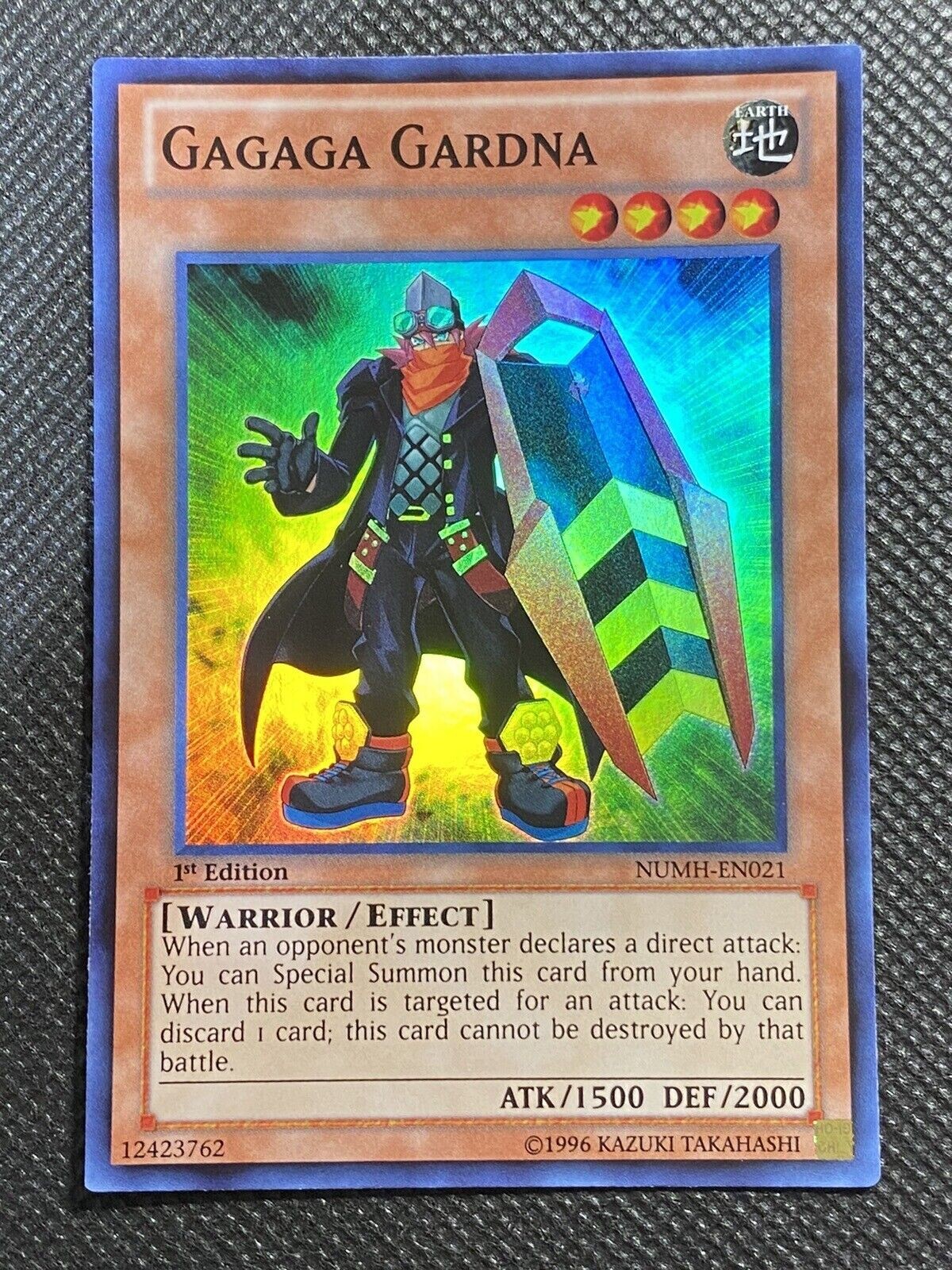 YuGiOh! Gagaga Gardna NUMH-EN021 Super Rare 1st Edition Near Mint ...