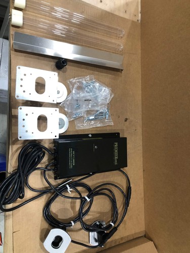 PREMIER ONE MUV7-100DR 16" MULTI VOLTAGE 2PIECE UV AIR PURIFIER 120-240 ...