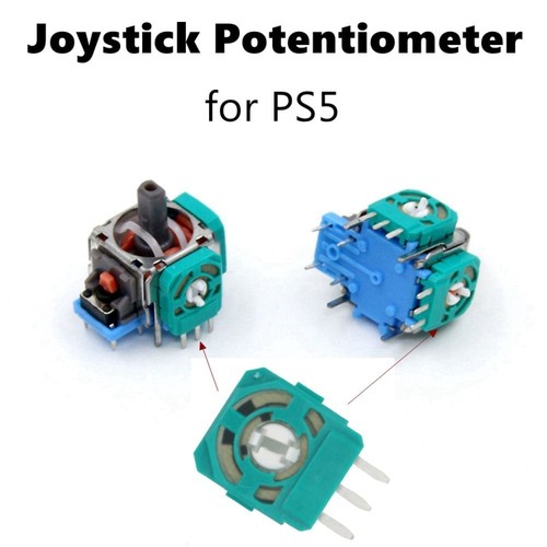 10 Pcs 3 Needles Joystick Potentiometer 3D Carbon Film Axis Resistor ...