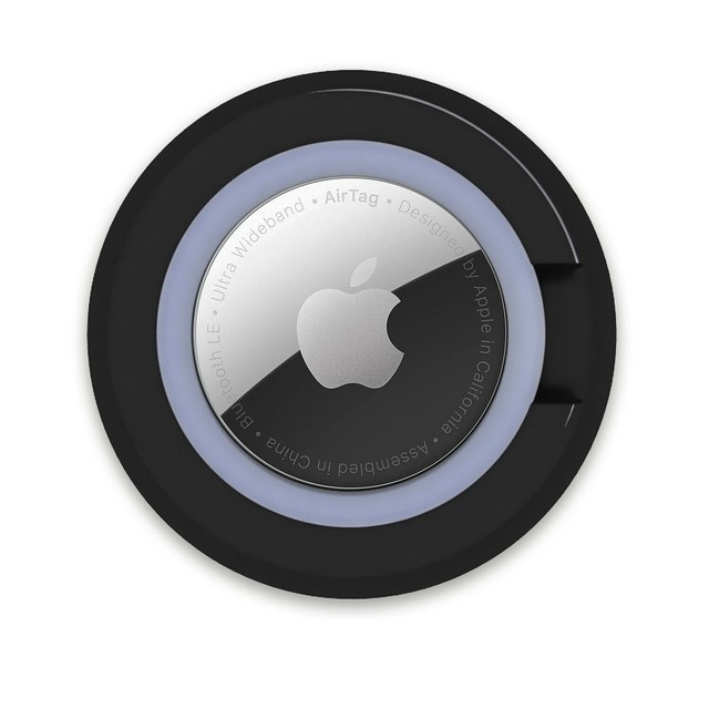 for Apple Airtag Protective Case Poetic Key Ring Tracker Keychain Cover ...