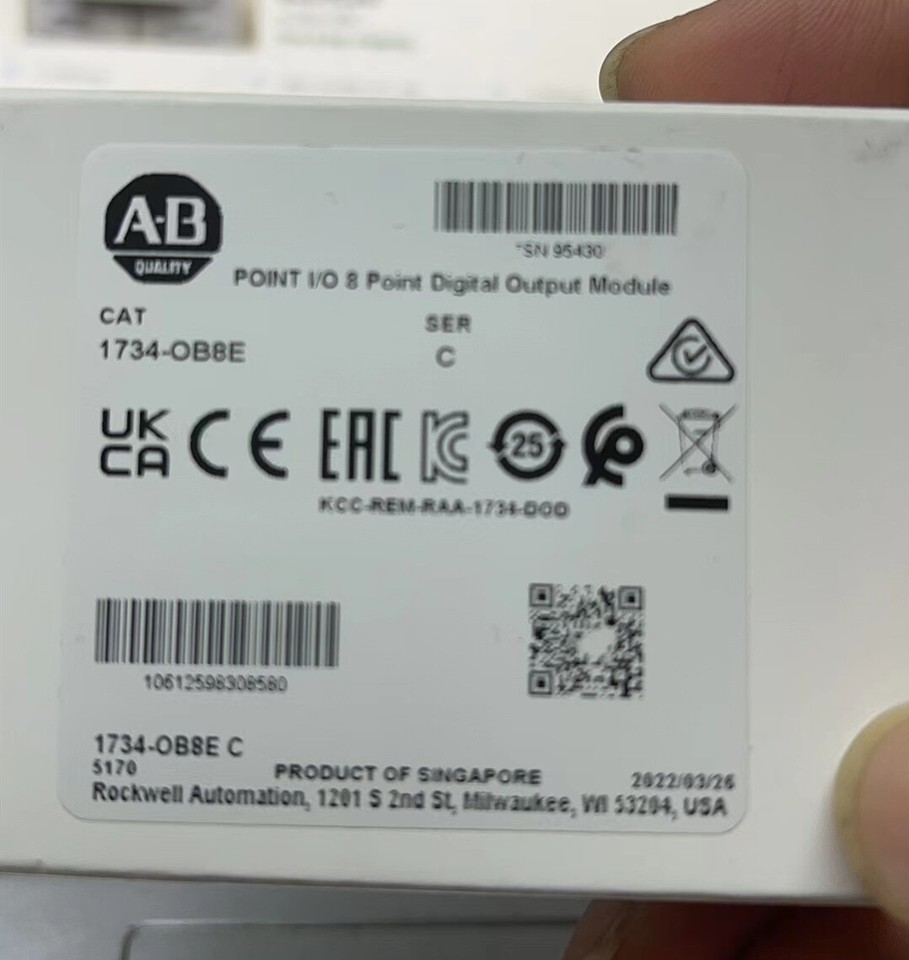 2022 Allen-Bradley 1734-OB8E Point I/O 8-Point Output Module 1734-OB8E ...