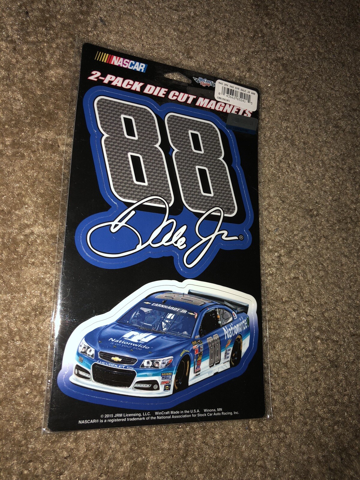 Dale Earnhardt Jr DIE CUT MAGNETS 2 PACK NASCAR BRAND NEW Wincraft ...