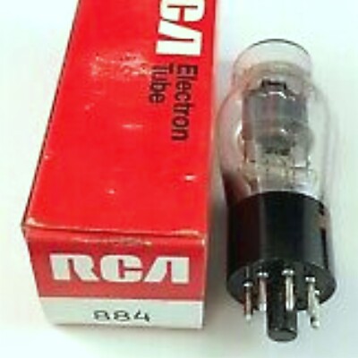 884 TUBE RCA TESTED & BOXED VINTAGE COMMERCIAL SURPLUS | eBay
