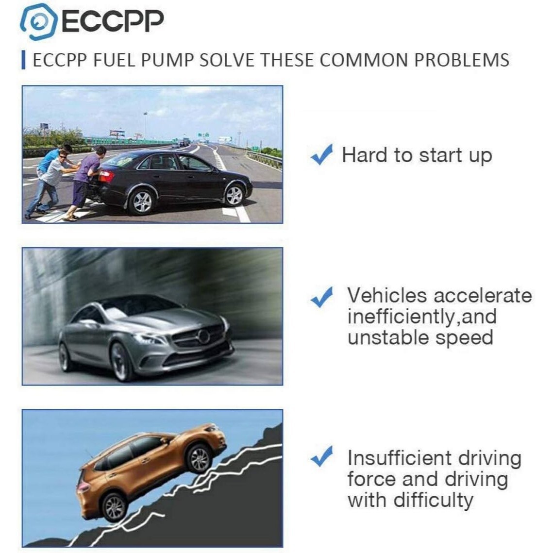 Electric Fuel Pump Module Assembly replaces OEM E3707M (see description ...