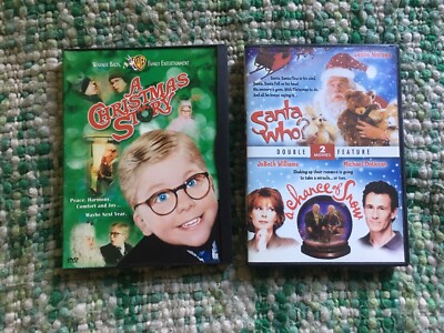 Santa Who/A Chance of Snow + A Christmas Story DVDs. 3 Movies ...