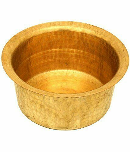 Best Quality Pure Brass Tope Bhagona Cookware Pot Topiya Patila 1 L 2 L ...