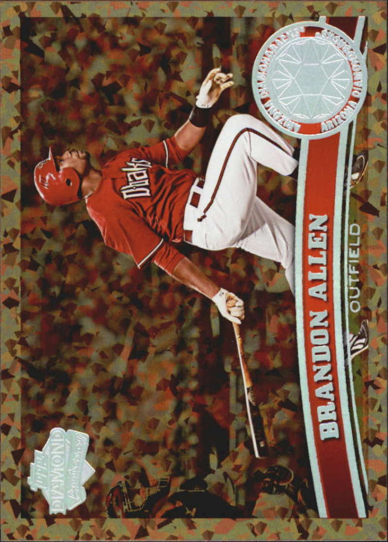 2011 Topps Cognac Diamond Anniversary #457 Brandon Allen Diamondbacks ...