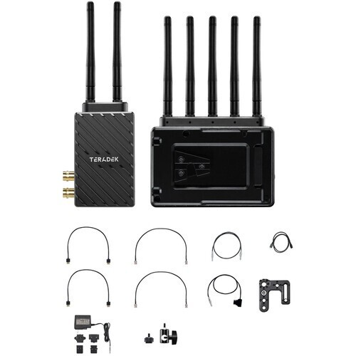 Teradek Bolt 6 LT 750 3G-SDI/HDMI Wireless RX/TX Deluxe Kit (V-Mount ...