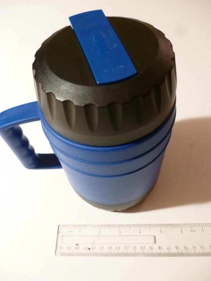 Stanley Hot Food, Soup, Heatkeeper Plastic Flask Blue/Black 0.5L/17oz ...