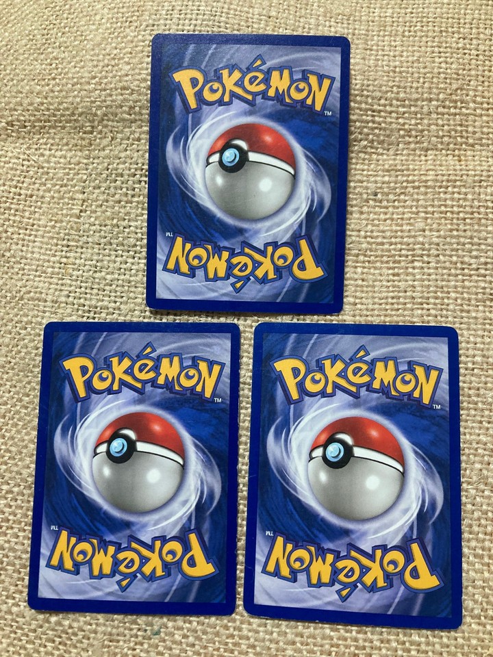 Energy Retrieval x3 81/102 Nintendo Wizards TRAINER 1999 Pokemon Card ...