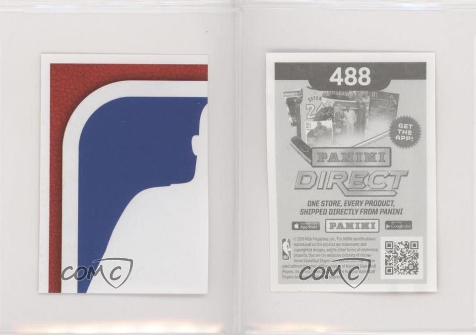 2019-20 Panini Sticker & Card Collection Album Stickers NBA Logo #488 ...