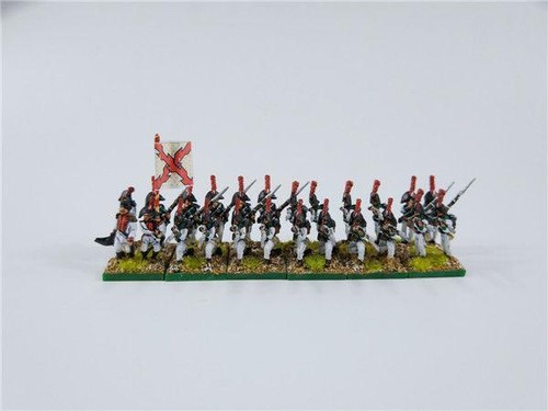 15mm Napoleonic painted Spain Line Infantry Infantry Firing/Loading ...