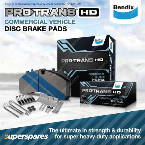 Bendix Protrans HD Front Disc Brake Pads for MAN Knorr SB7000 SN7000 ...