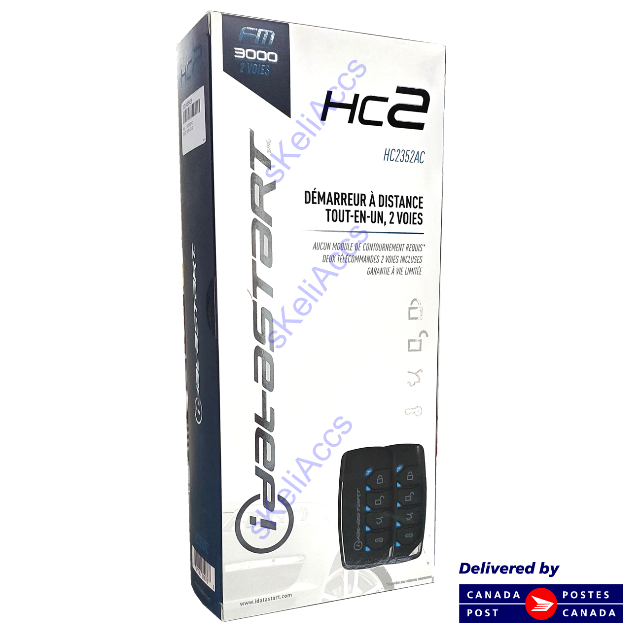 iDatalink iDatastart ADS-HC2 2-Way Remote Starter With Key Bypass ...