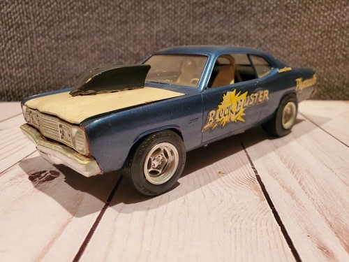 Vintage MPC 1974 Plymouth Duster Plastic Model Funny Car Kit Built 1:25 ...