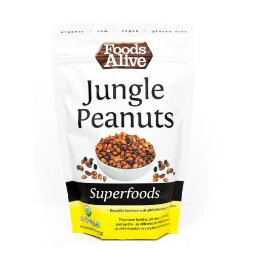 Organic Wild Jungle Peanuts 8 Oz By Foods Alive | eBay