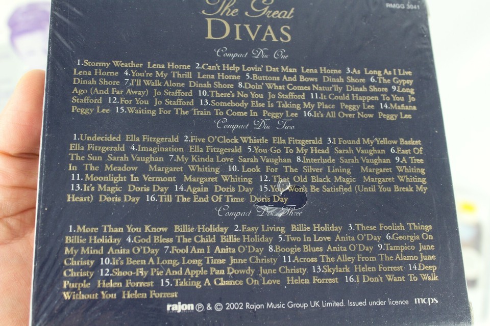 THE GREAT DIVAS CLASS PERFORMANCES 3CD BOX SET SEALED VARIOUS *QUICK ...