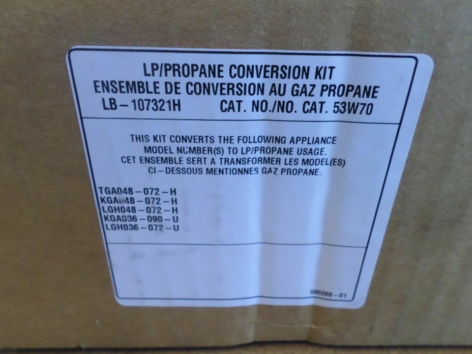 Lennox 53W70 Dual Stage LP/Propane Conversion Kit | eBay