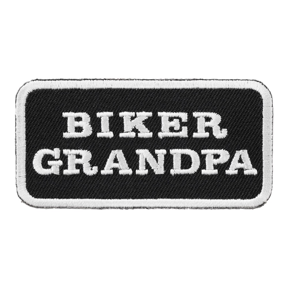 Biker Grandpa Patch, Biker & Motorcycle Patches | eBay
