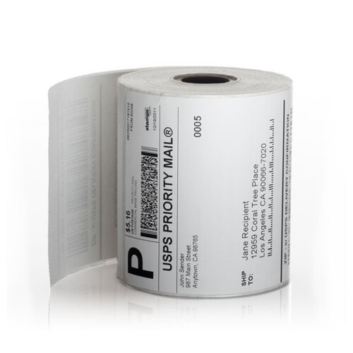 MFLABEL Direct Thermal Labels for Zebra/Eltron Printers 4 x 6 in, 450 ...