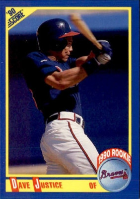 Dave Justice 1990 Score Rookie Card #650 | eBay