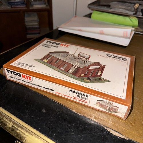 VINTAGE TYCO KIT HO SCALE MACHINE SHOP. SEALED IN BOX. | eBay
